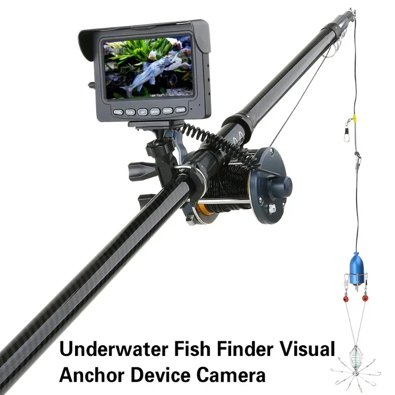 Visual-Anchor-Fishing-Rod-7-Inch-HD-Full-Set-Fish-Finder-Underwater ...