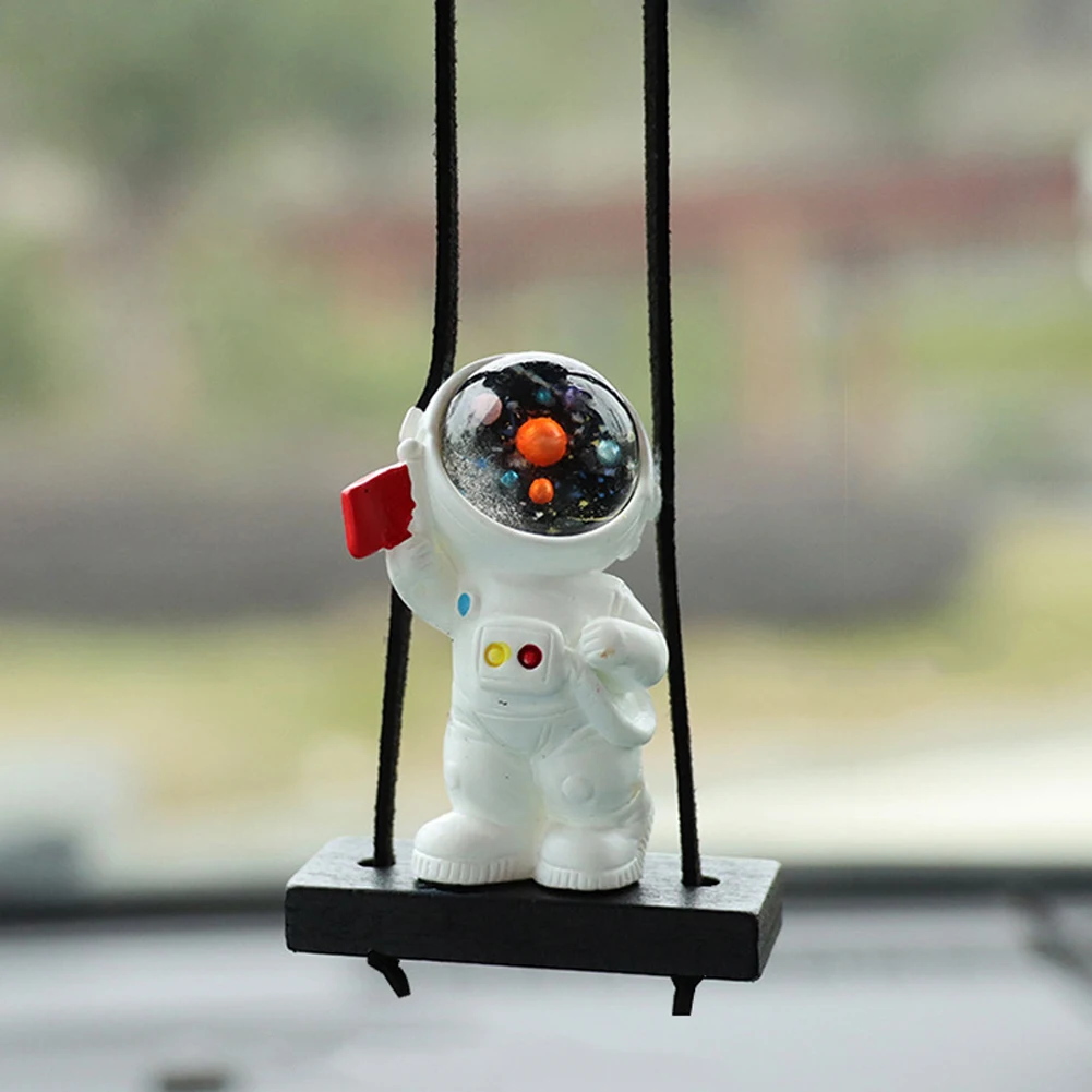 Creative-Astronaut-Hanging-Ornament-Car-Rear-Mirror-Pendant-Cute ...