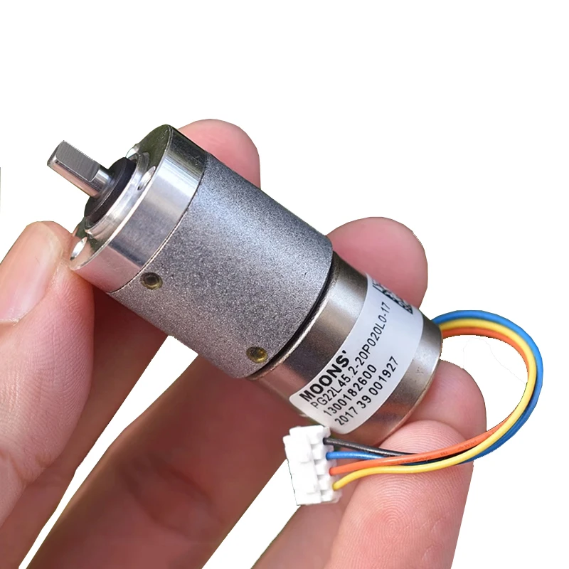MOONS-Mini-22mm-Planetary-Gear-Stepper-Motor-Precise-Full-Metal-Gearbox ...