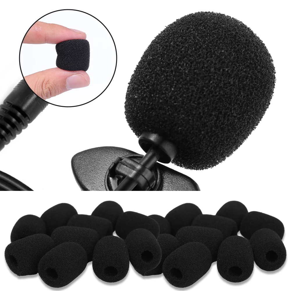 Mini microphone en mousse - RNCYN - 50pcs - Protection pour microphones ...