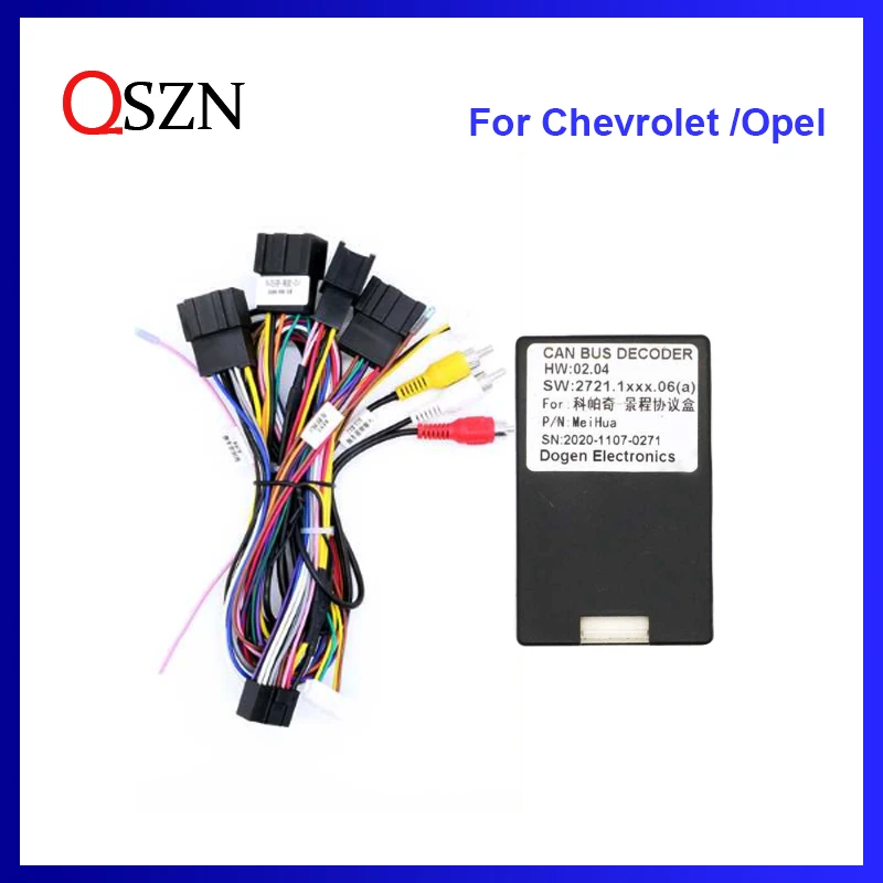 Canbus Box Adaptor For Chevrolet Aveo Captiva Spark Epica Kalos /opel ...