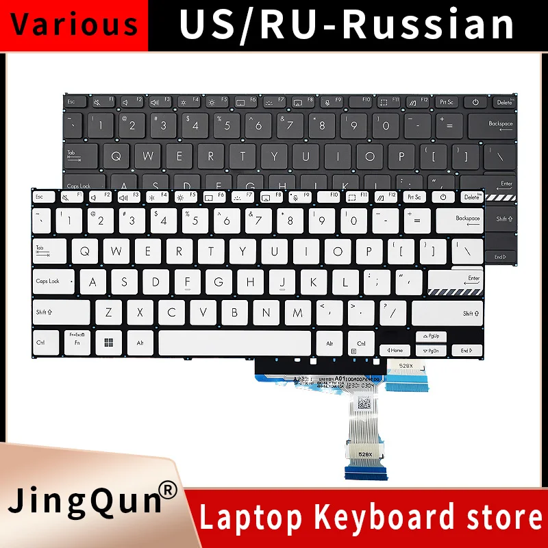 لوحة مفاتيح الكمبيوتر المحمول ASUS VivoBook 14 14Pro X1402 M1402 D1402 ...