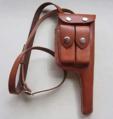 WW2-WWII-GERMAN-ARMY-MAUSER-C96-BROOMHANDLE-LEATHER-HOLSTER-SOLDIER ...