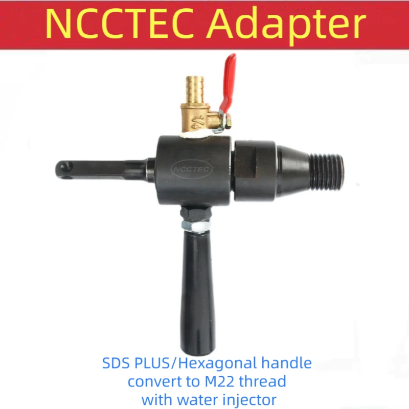 Adapter-Connector-SDS-PLUS-MAX-Hexagonal-Handle-Covert-to-M22-with ...