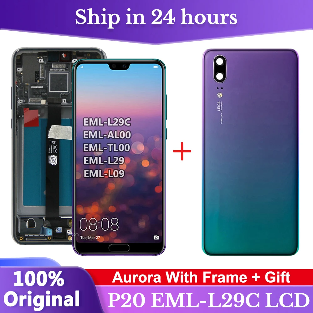 Màn Hình LCD Huawei P20 EML L29 L09 L22 Màn Hình Hiển Thị Bằng Vân Tay ...