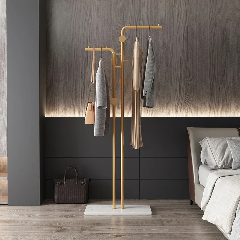 Coat-Rack-Floor-Simple-Indoor-Clothes-Airing-Rack-Balcony-Bedroom ...
