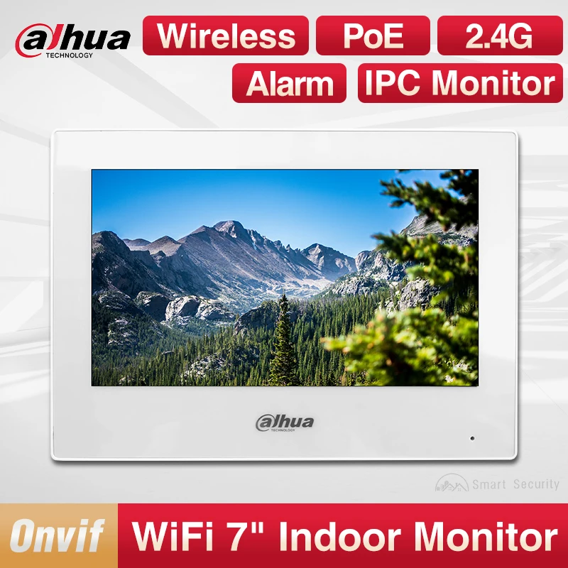 Dahua-Multilingual-WiFi-7-inch-Video-Intercom-Screen-IP-Camera-Indoor ...