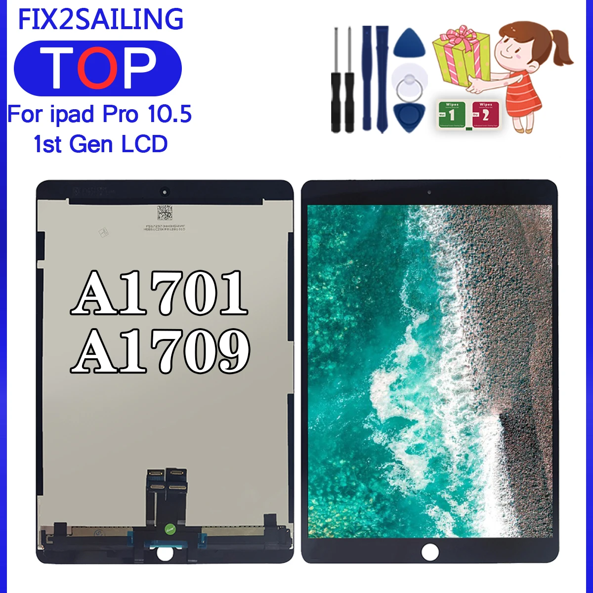 AAA-Quality-LCD-For-iPad-Pro-10-5-A1701-A1709-LCD-Display-Touch-Screen ...
