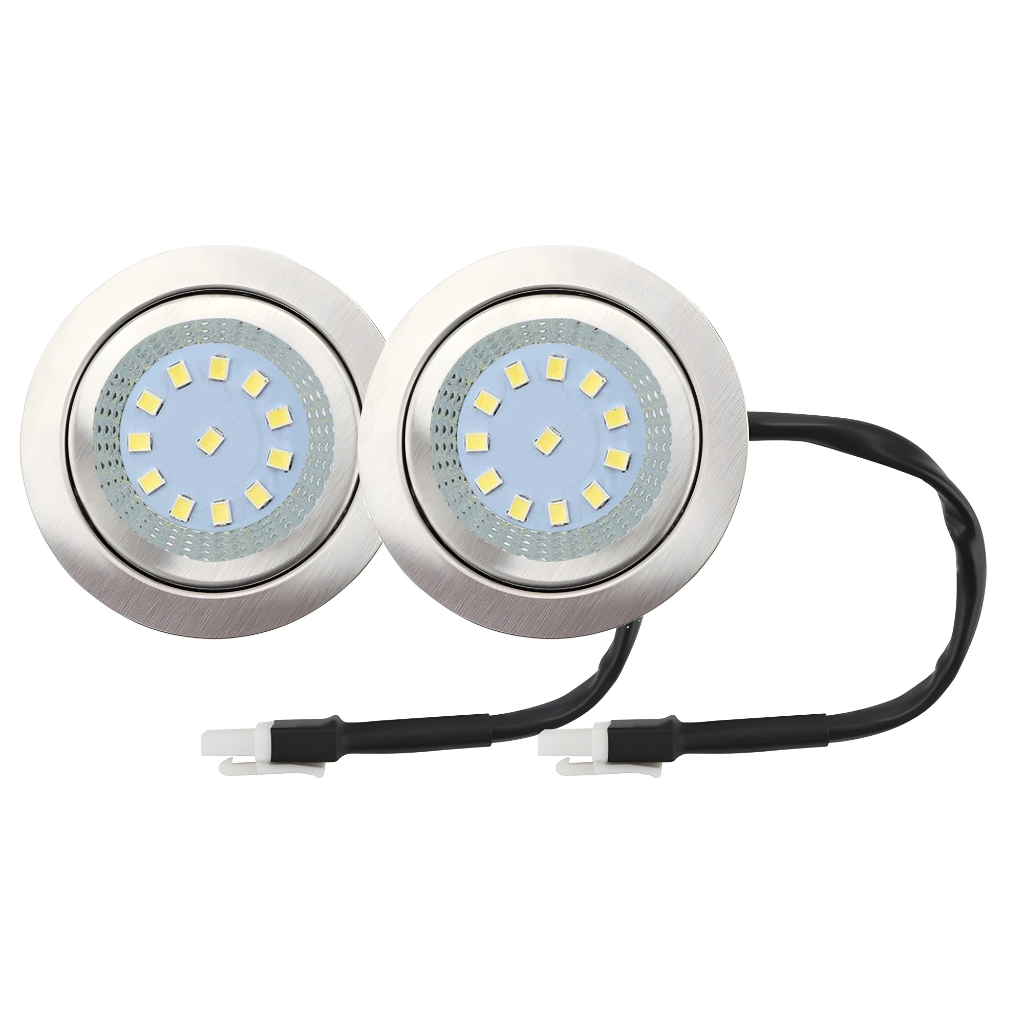 2-Piece Range Hood Light Bulbs 1.5W DC 12V Stainless Steel Range Hood ...