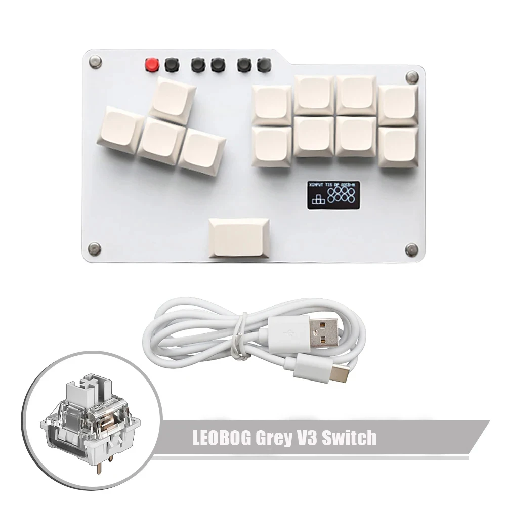 Flatbox HitBox Gamepad Keyboard For PC GP2040-CE Arcade Joystick Street ...