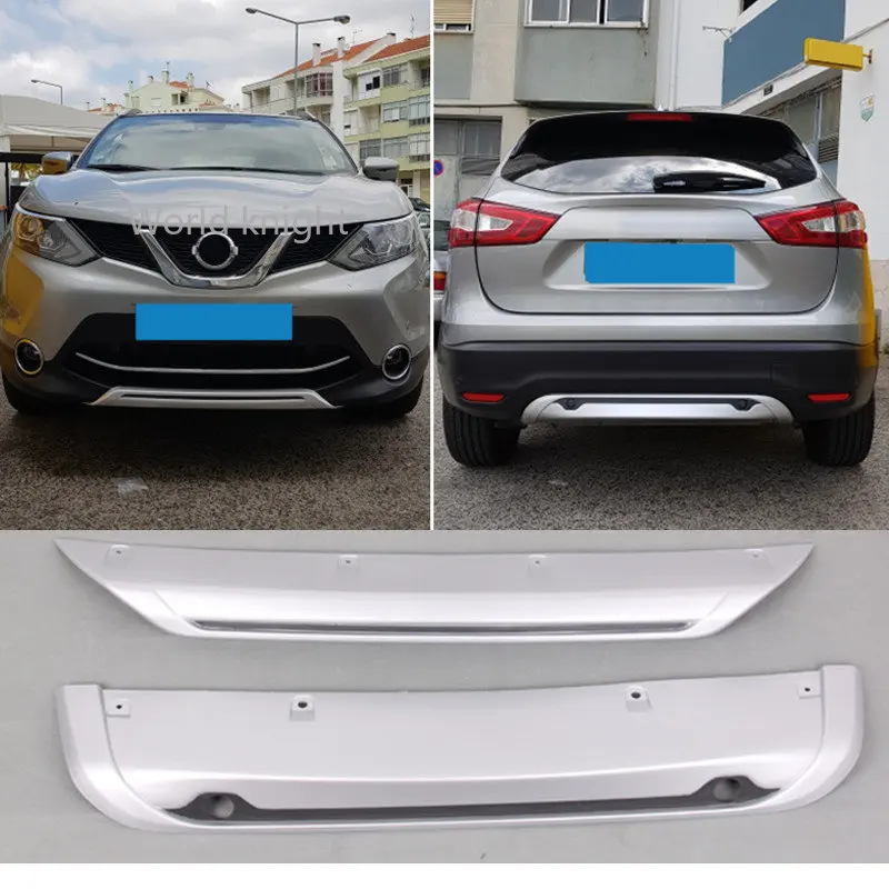 For-Nissan-Qashqai-J11-2012-2016-ABS-Front-Rear-Bumper-Skid-Protector ...