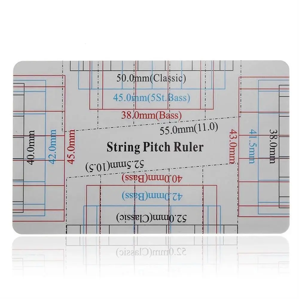 Guitar Strings String Pitch Ruler Measurement Luthier Tools Guitar ...