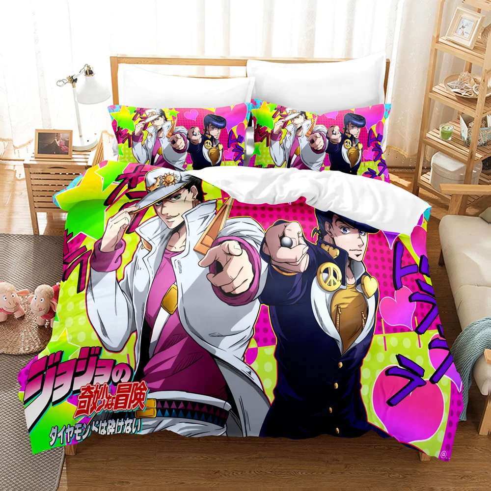 JoJo's Bizarre Adventure Hunter Bedding Set Single Twin Full Queen King ...