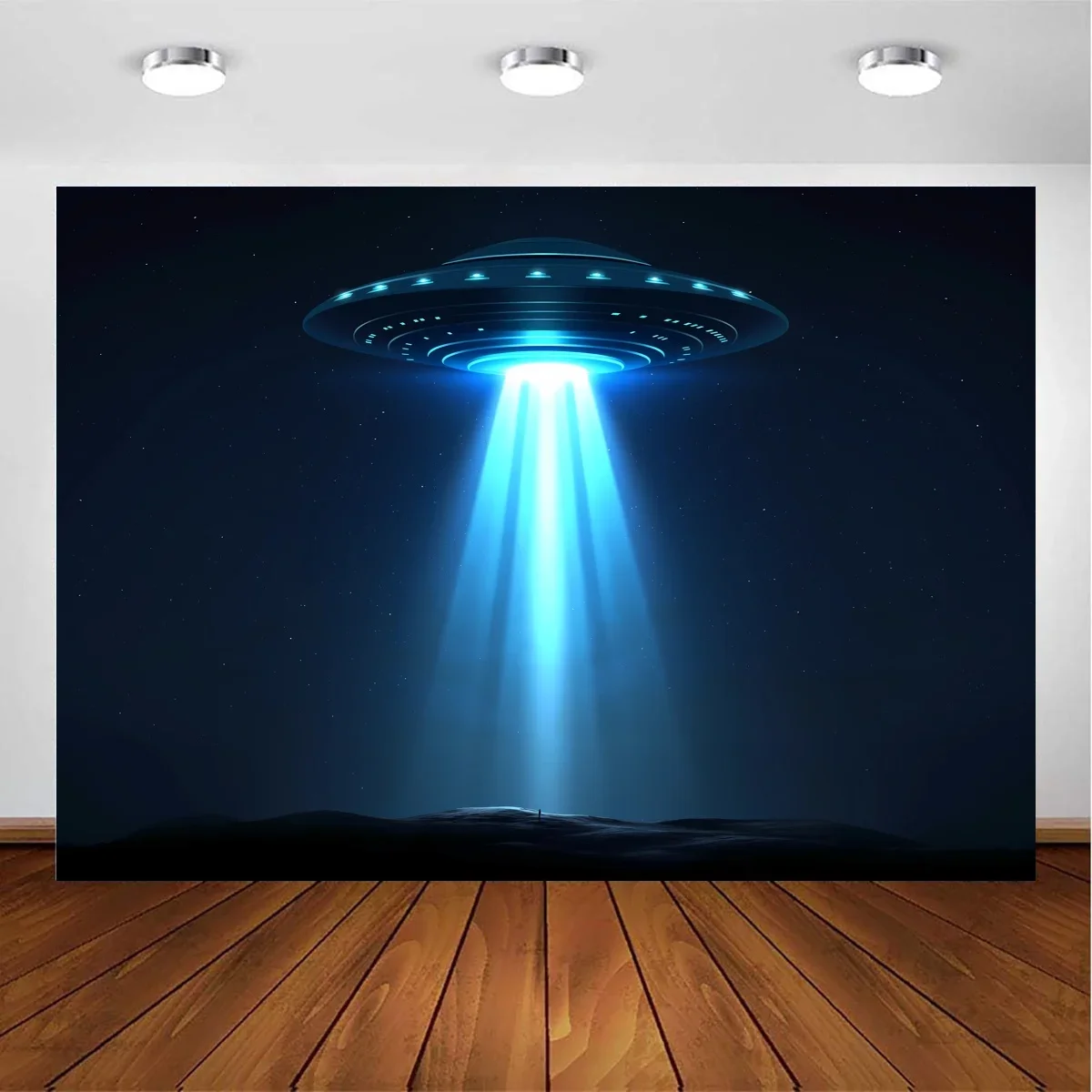 1 unidentified flying object background UFO photography background ...
