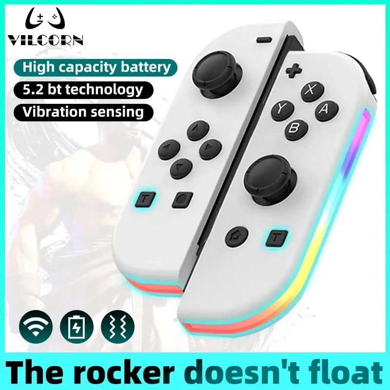 Joypad-RGB-LED-5-2-BT-Switch-L-R-para-Nintendo-Switch-Lite-Oled ...