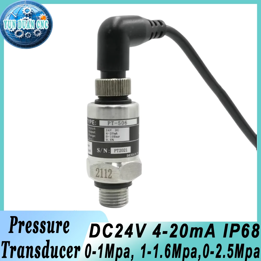 Pressure Transducer Cable Pressure Transmitter Water Gas Hydraulic ...