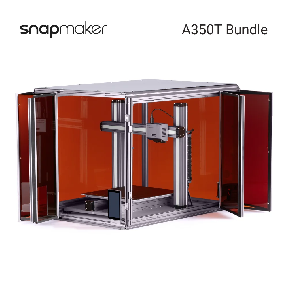 Snapmaker 3d Printer 2.0 Modular 3-in-1 3d Printers A350t With Enclosure Faster Metal Cnc Laser ...