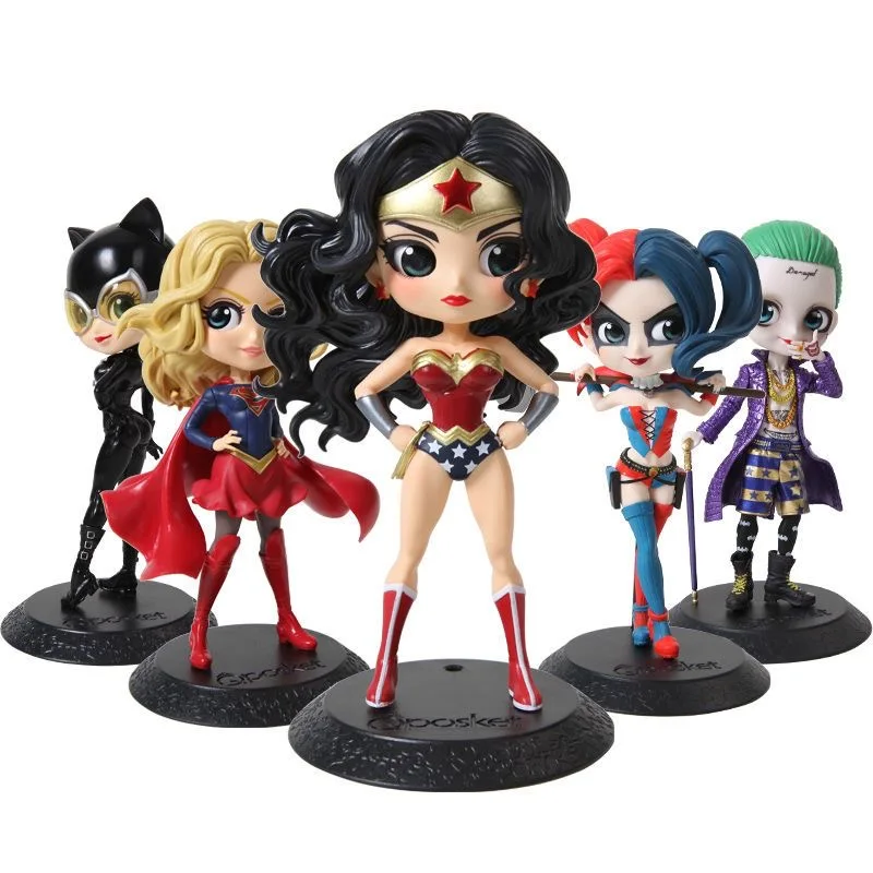 Qposket-Harley-Quinn-Joker-Cat-Wonder-Women-Action-Figure-Toys-regalo ...