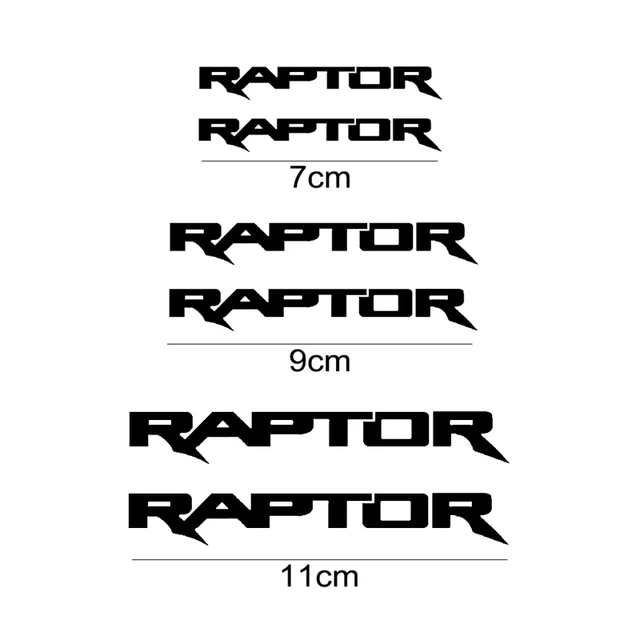 Ford Raptor Logo Font