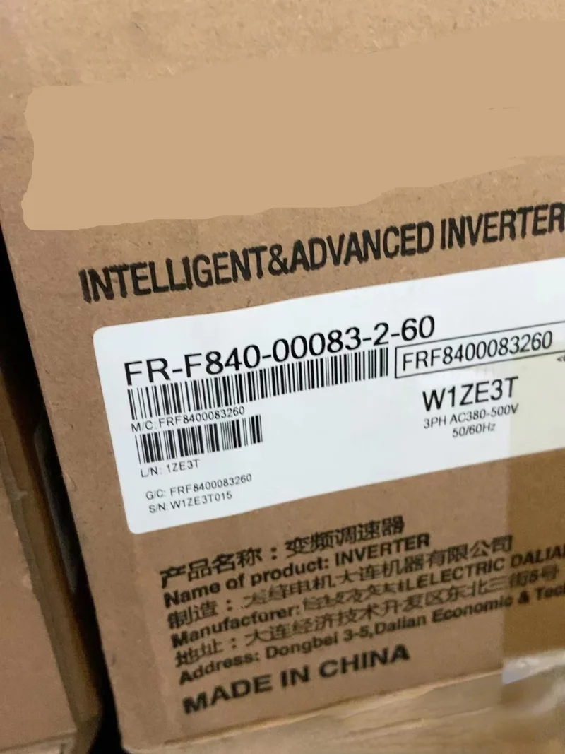 Original Brand New FR-F840-00083-2-60 1pc Frequency Converter In Stock ...