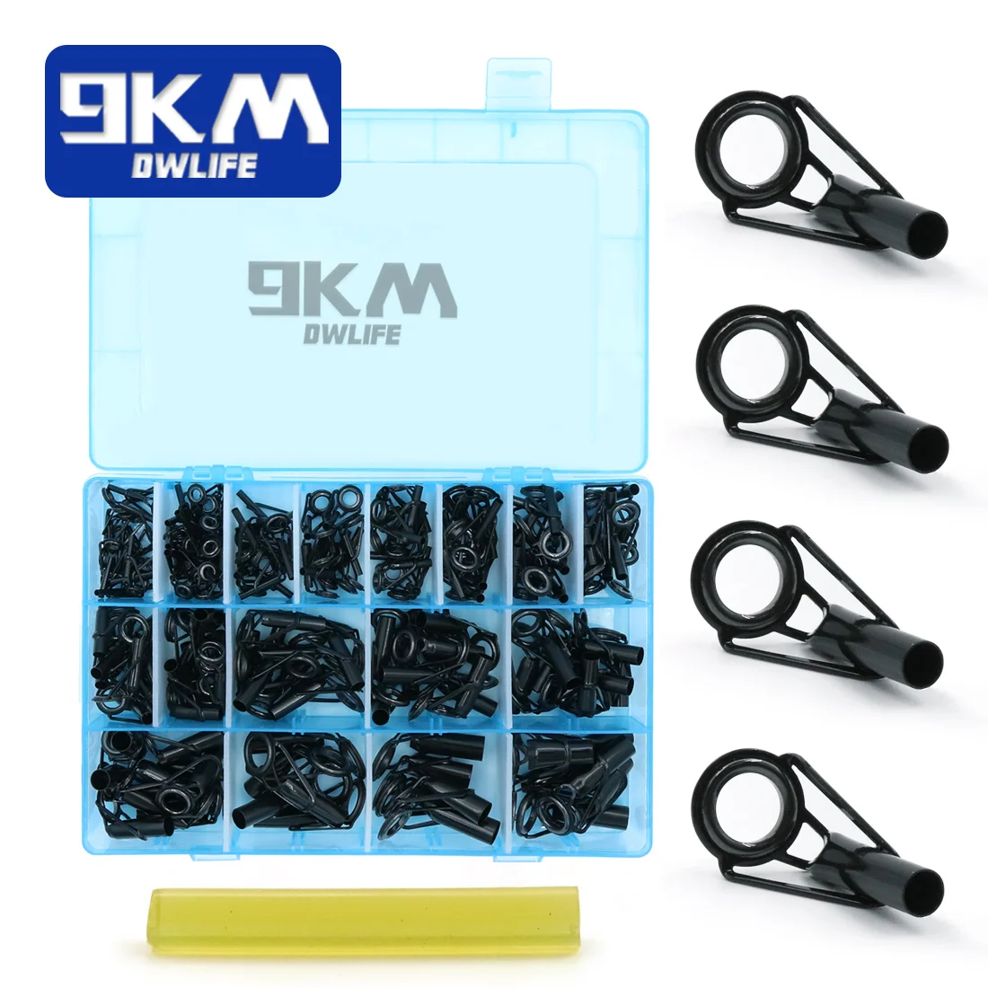 Fishing Rod Tip Repair Kit Pole Tips Replacement Kit Stainless Steel ...