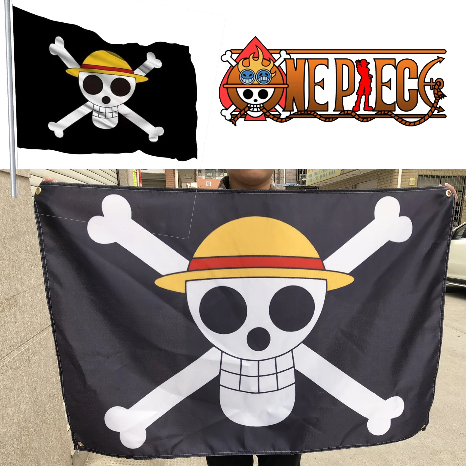 One Piece Pirate Flag Logo
