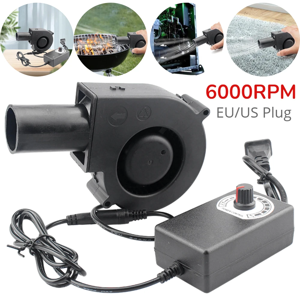 6000RPM-BBQ-Blower-15W-Air-Blower-Smelting-Metal-Fan-with-Variable ...