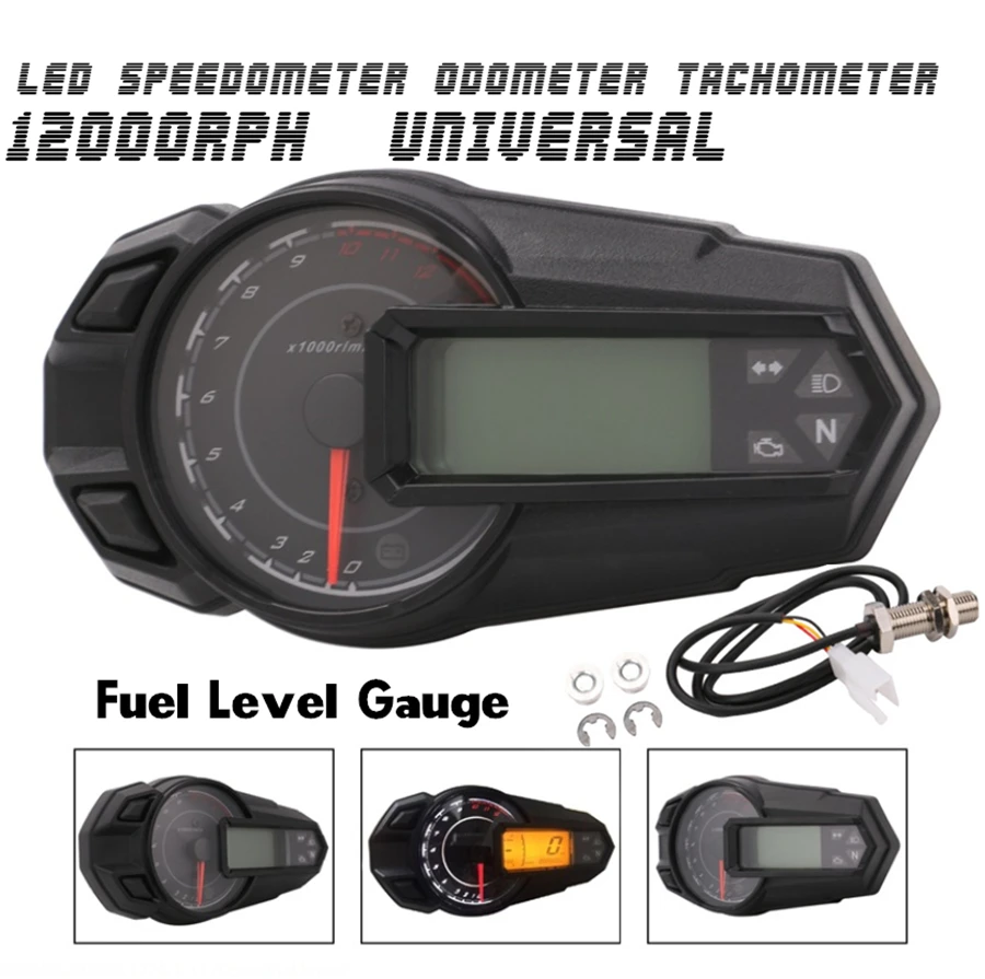12000RPH-Universal-LED-Backlight-Motorcycle-Speedometer-Odometer ...