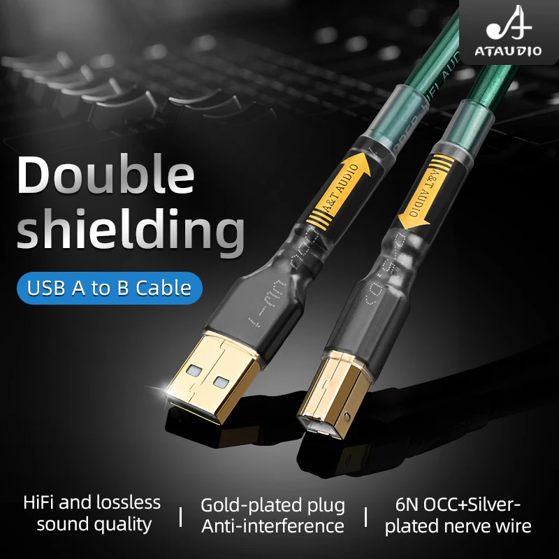 ATAUDIO-usb-dac-cable-type-A-B-C-B-plug-hifi-Stereo-cable-OCC-Data ...