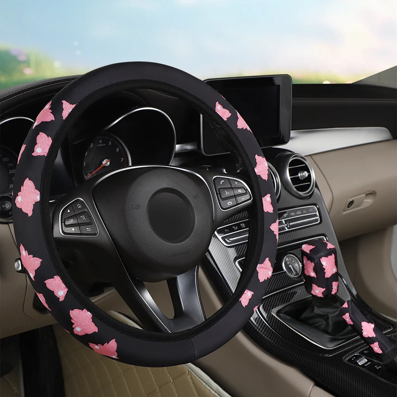 Car steering wheel covers without inner rings, butterfly steering wheel ...