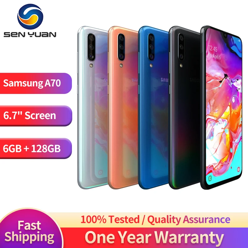 Samsung-tel-fono-inteligente-Galaxy-A70-A705F-4G-LTE-m-vil-Original-con ...