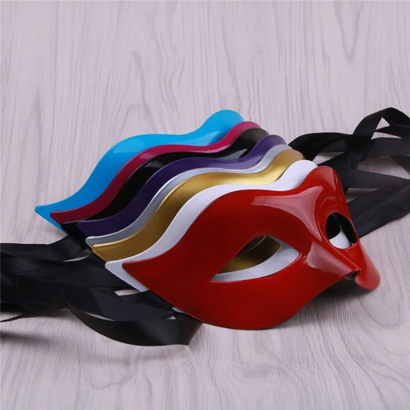 Sexy Gentleman Masquerade Mask Half Face Dance Party Cosplay Costume ...