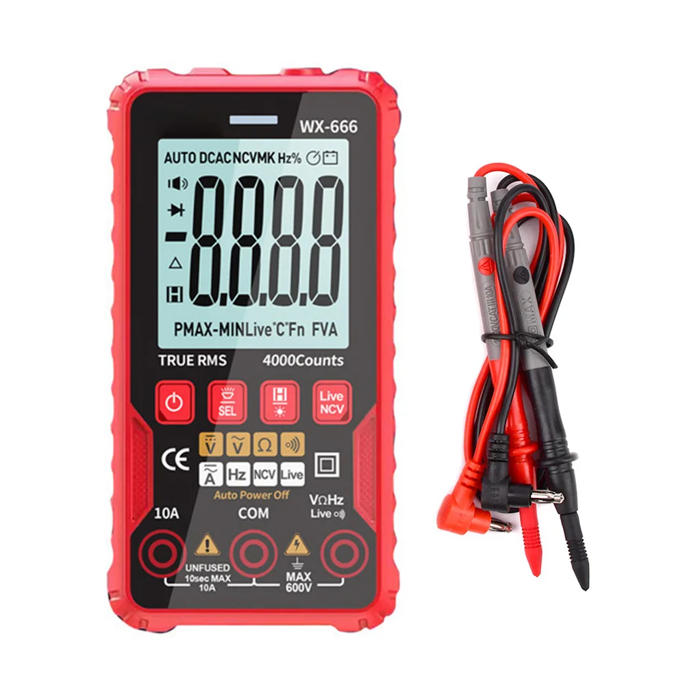 Digital Multimeter Professional Voltmeter Smart Multimetre Voltage ...