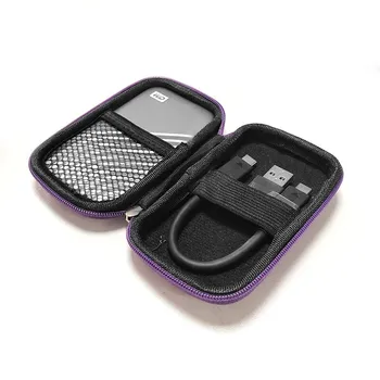웨스턴 디지털 WD My Passport C타입 USB 3.2 SSD, 휴대용 SSD 보호 케이스, 하드 드라이브 케이스, 먼지 ...