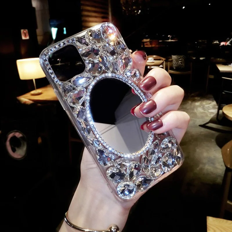 Luxury-Glitter-Diamond-Rhinestone-Phone-Case-For-Samsung-S23-S22-S21 ...