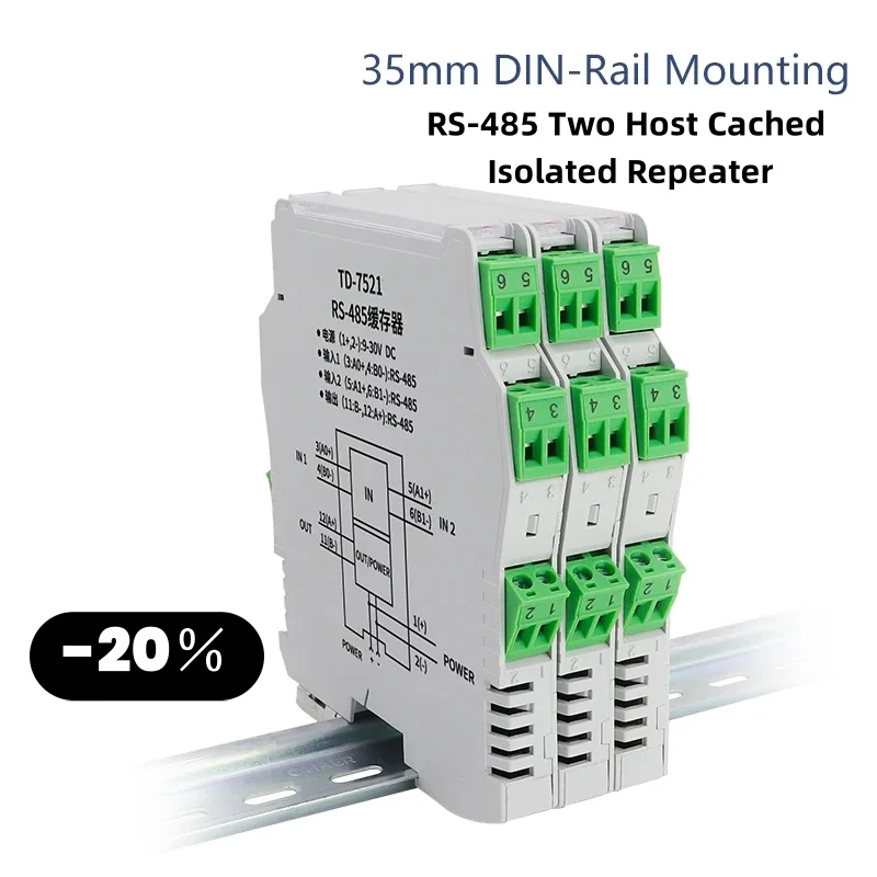 Buffer série RS-485 com adaptação de taxa de transmissão automática ...