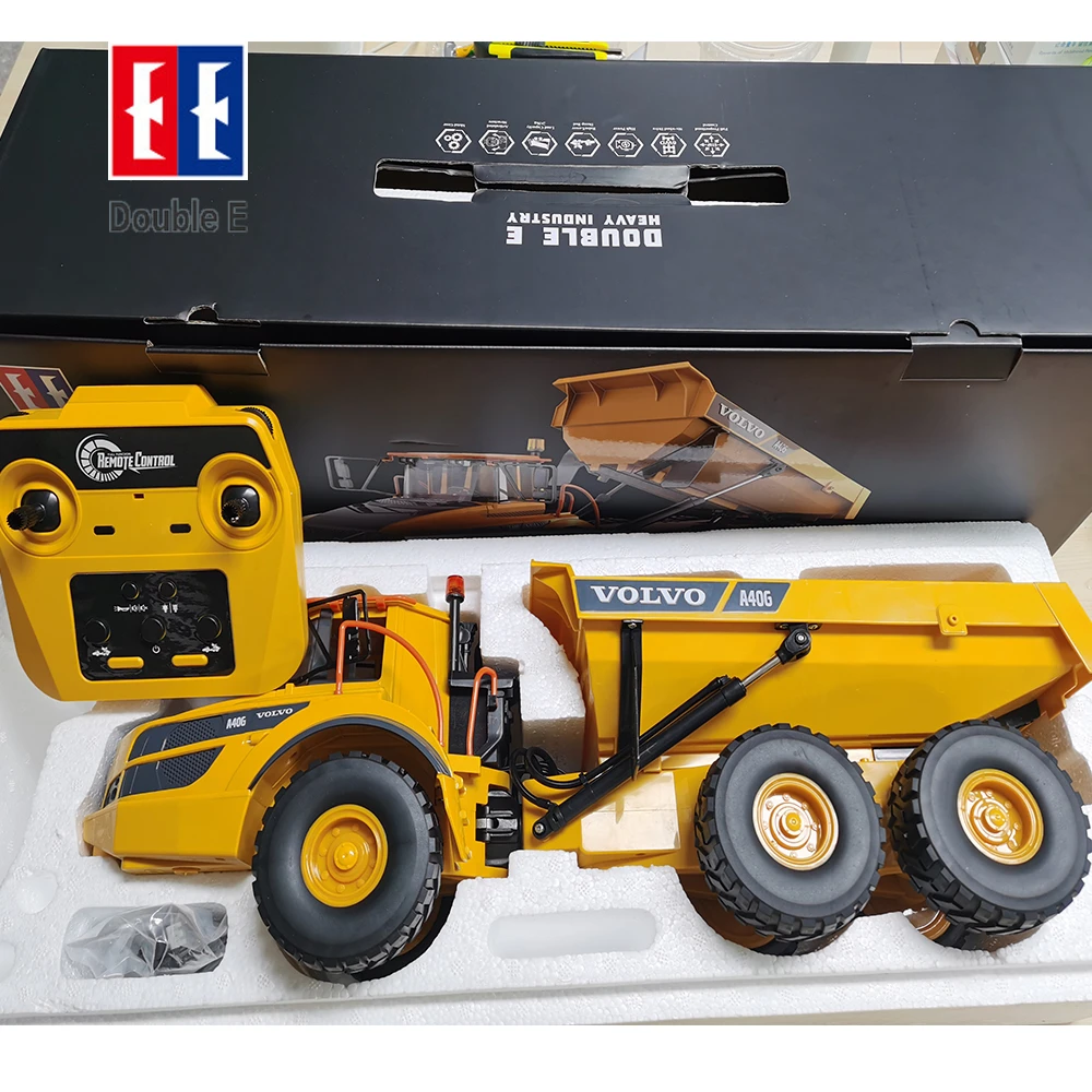 Grote Rc Vrachtwagen 1:20 Dubbele E E591 A 40G Rc Dumper Auto 'S Vrachtwagens Afstandsbediening ...