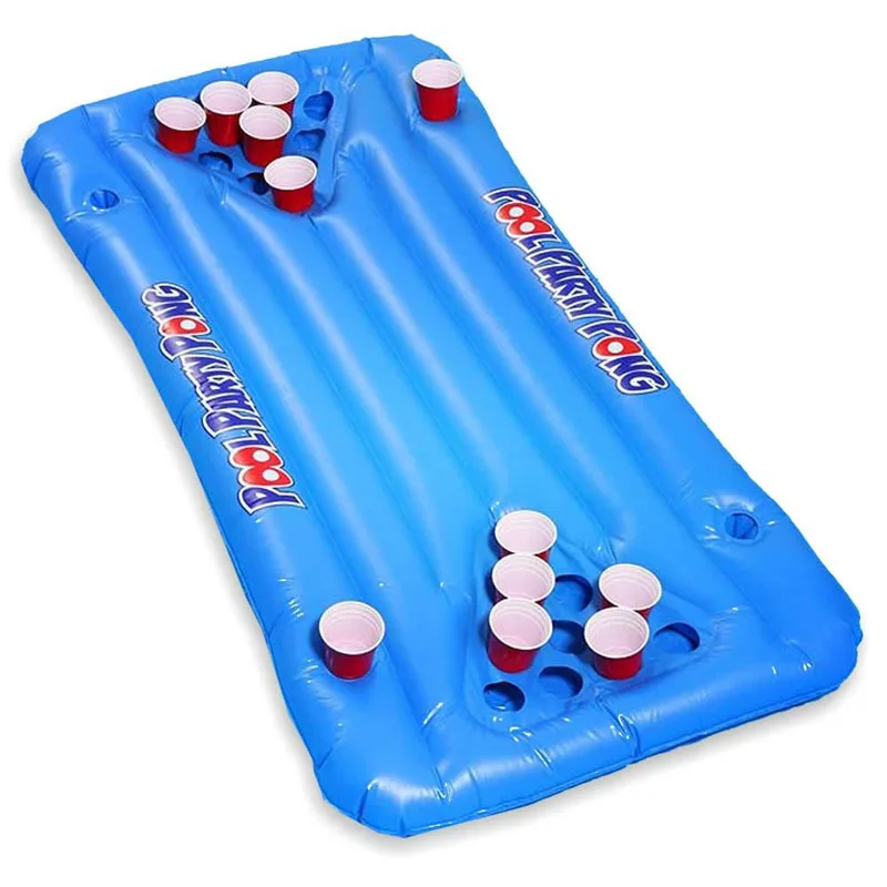 2022 Inflatable new Pong Ball Floating Table Raft Lounge Party Game ...