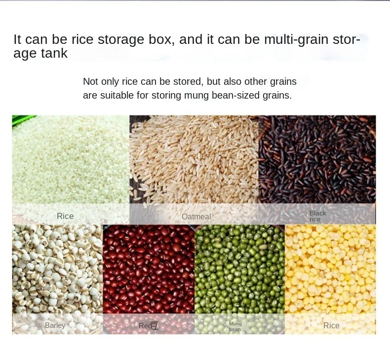 BOCAUX DE CONSERVATION,Double Barrel 3000ml--Boîte De Riz Murale Sans ...