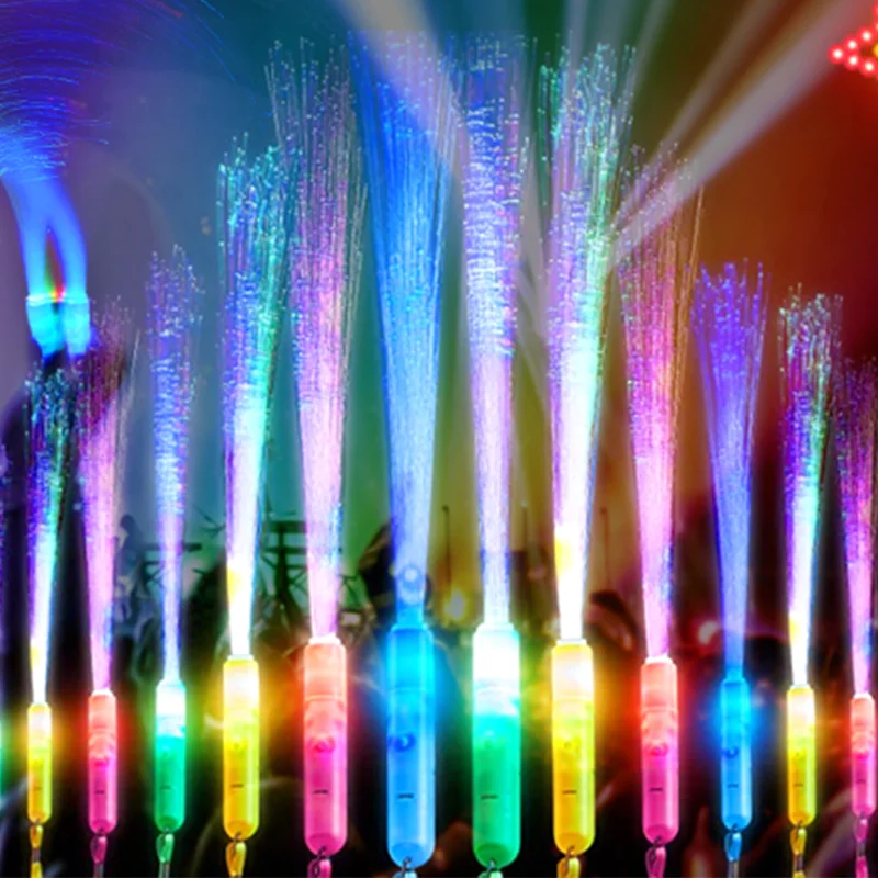 24pcs-LED-Light-Up-Fiber-Optic-Wands-Glow-Fiber-Wands-Sticks-LED ...