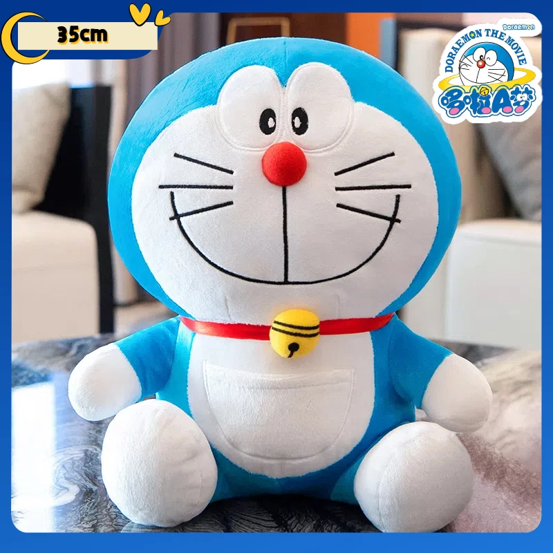 Kawaii-Doraemon-Plush-Toy-Stand-By-Me-Cute-Stuffed-Plushie-Doll-Cartoon ...
