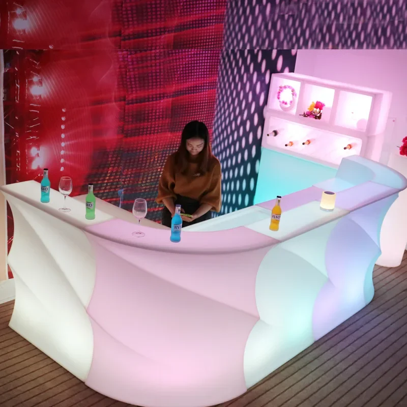 New-Led-Light-Creative-Modern-Round-Wave-Colorful-Remote-Ktv-Party ...