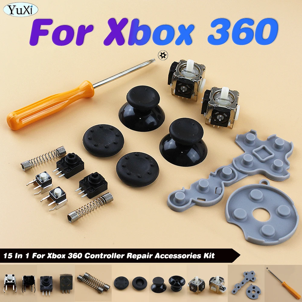3D-Analog-Stick-Sensor-Potentiometer-Thumb-Sticks-LT-RT-Trigger-Switch ...
