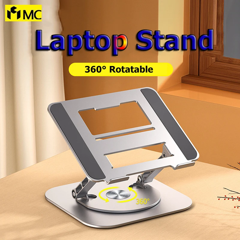 MC-LS928-Laptop-Stand-360-Rotatable-Notebook-Holder-Levant-vel-Liga-de ...