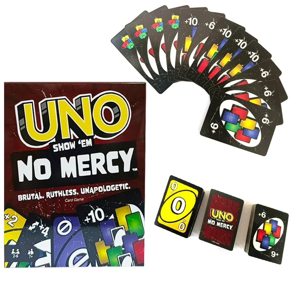 UNO SHOW‘EM NO MERCY Card Game - Sokogala E-commerce