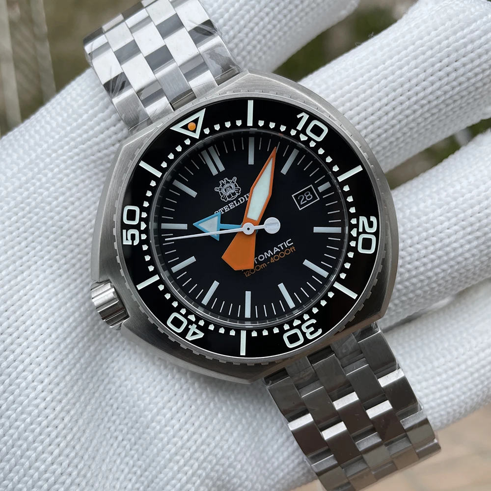 Oversize-Luxury-Wristwatch-STEELDIVE-SD1985-Left-Crown-1200M-Waterproof ...