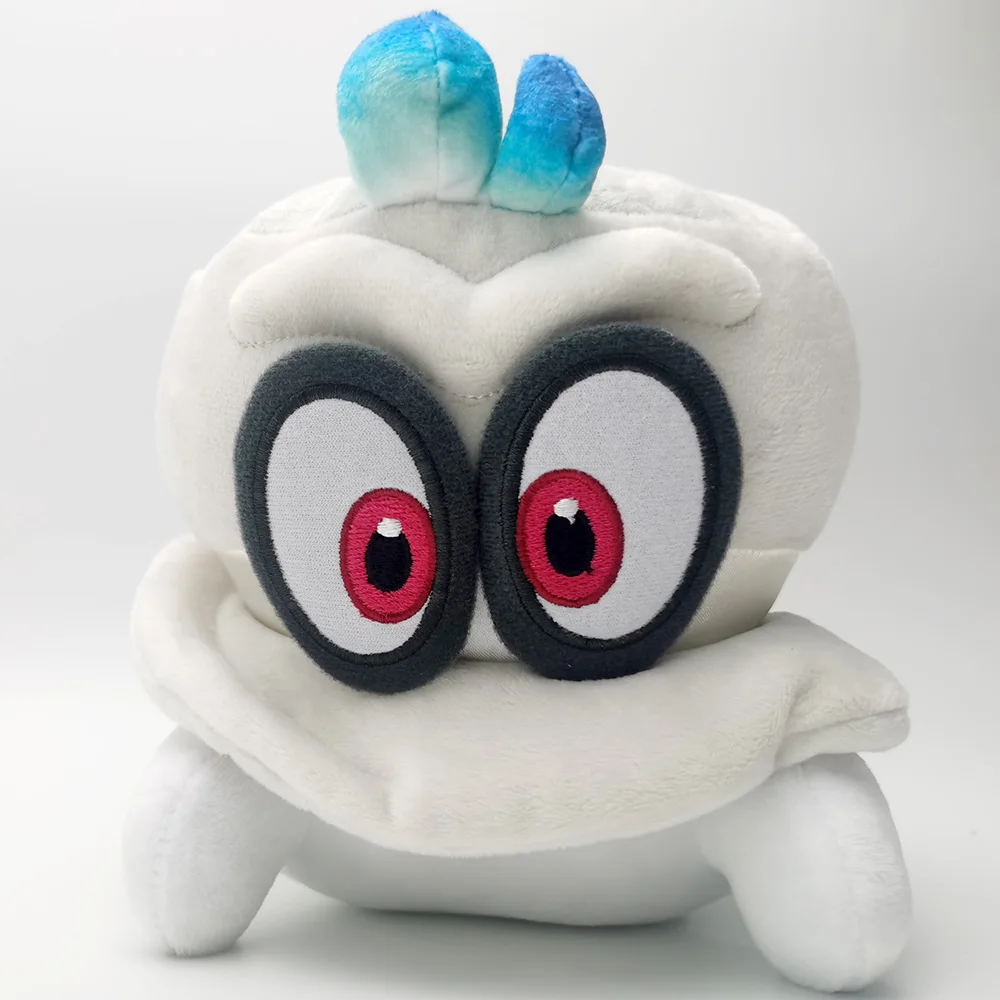 Peluche de 8 pulgadas de Super Mario Bros. Wonder Cappy, personaje de ...