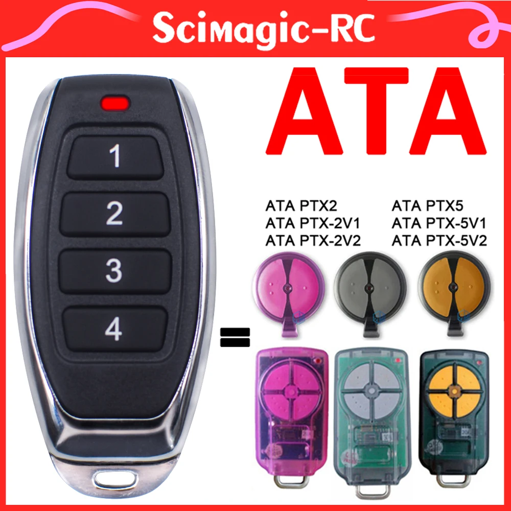 100-Compatible-ATA-PTX5-PTX2-PTX-2V1-2V2-5V1-5V2-TrioCode-Garage-Remote ...