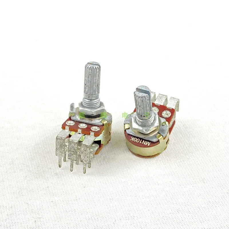 2 Piece 16 Type MN100K Stereo Channel Vertical Volume Adjust ...