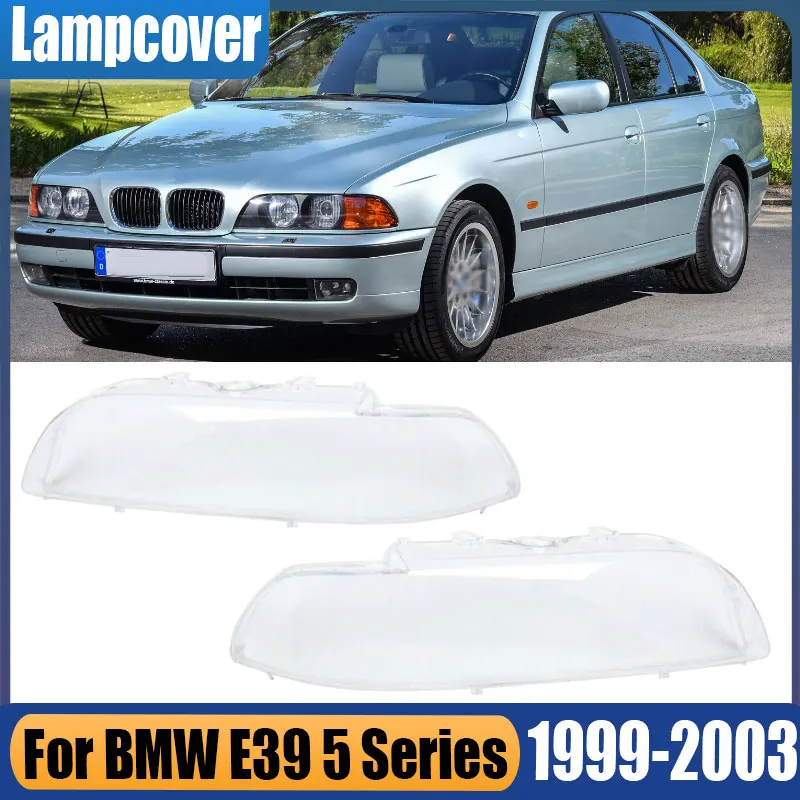 63128375301 63128375302 Headlight Lampshade Cover Shell Glass Lens ...